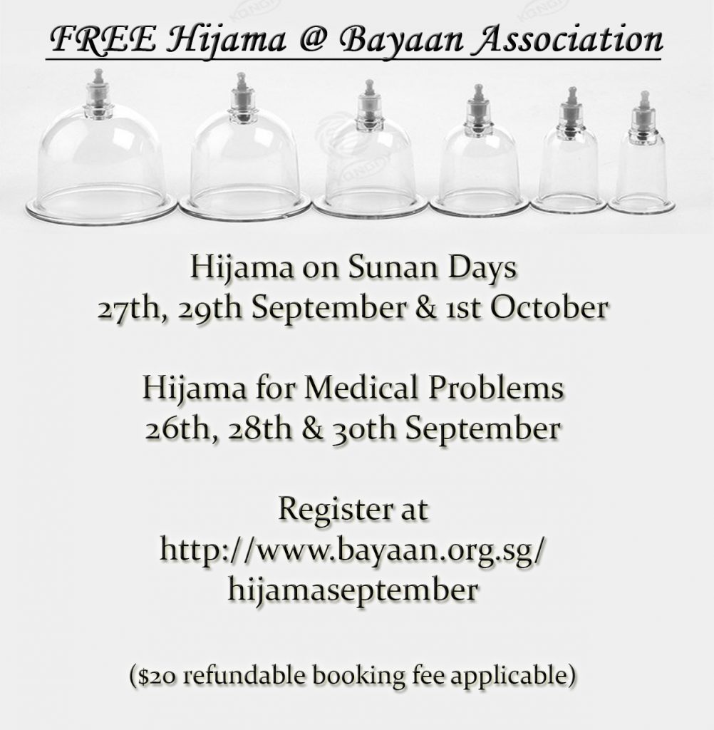 Hijama For Well-Being & For Medical Problems – September 2018 (muslimin ...
