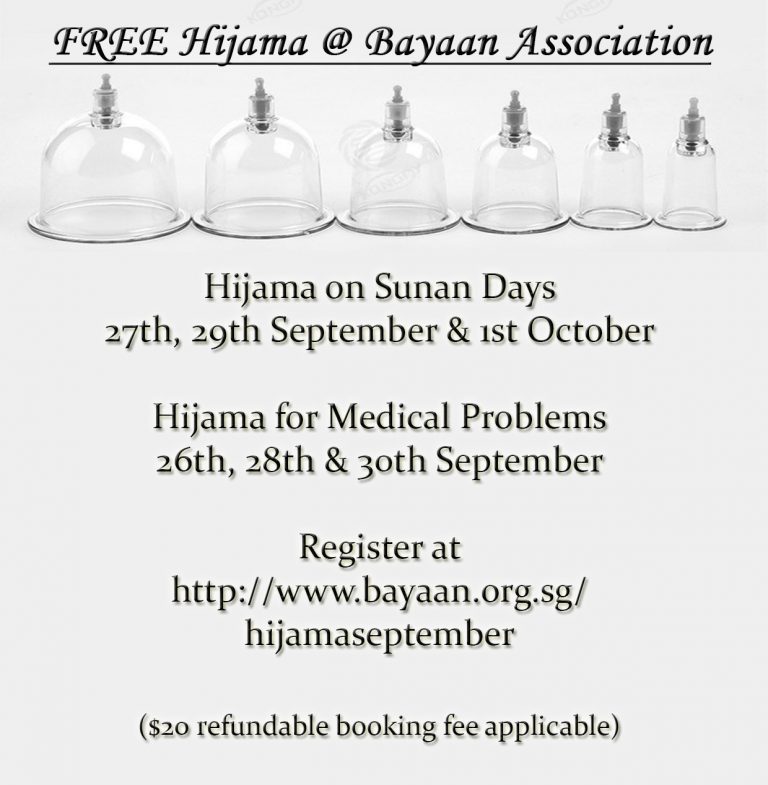Hijama For Well-Being & For Medical Problems – September 2018 (muslimin ...